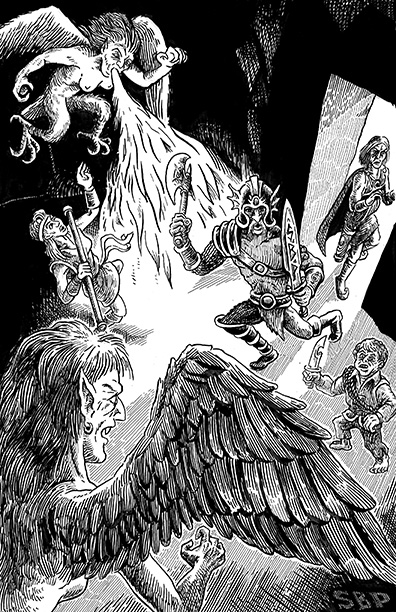 dread on demon crown 1 9 | stefan poag